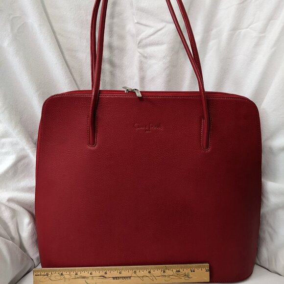 Cleo & Patek | Bags | Cleo Patek Red Leather Shoulder Bag | Poshmark